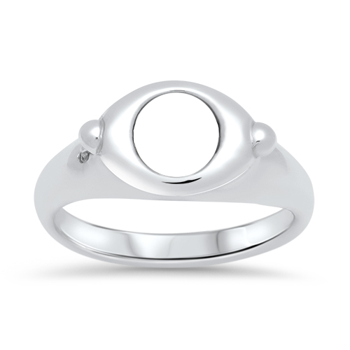 Sterling Silver Precious Pod Ring With Birthstones - Peapod Jewelry